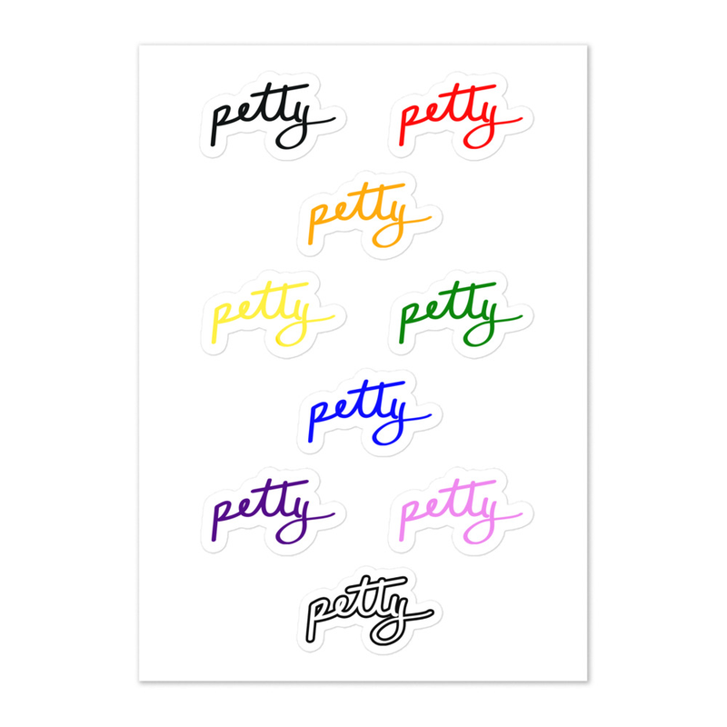 Petty Sticker Sheet | Charlotte Dobre