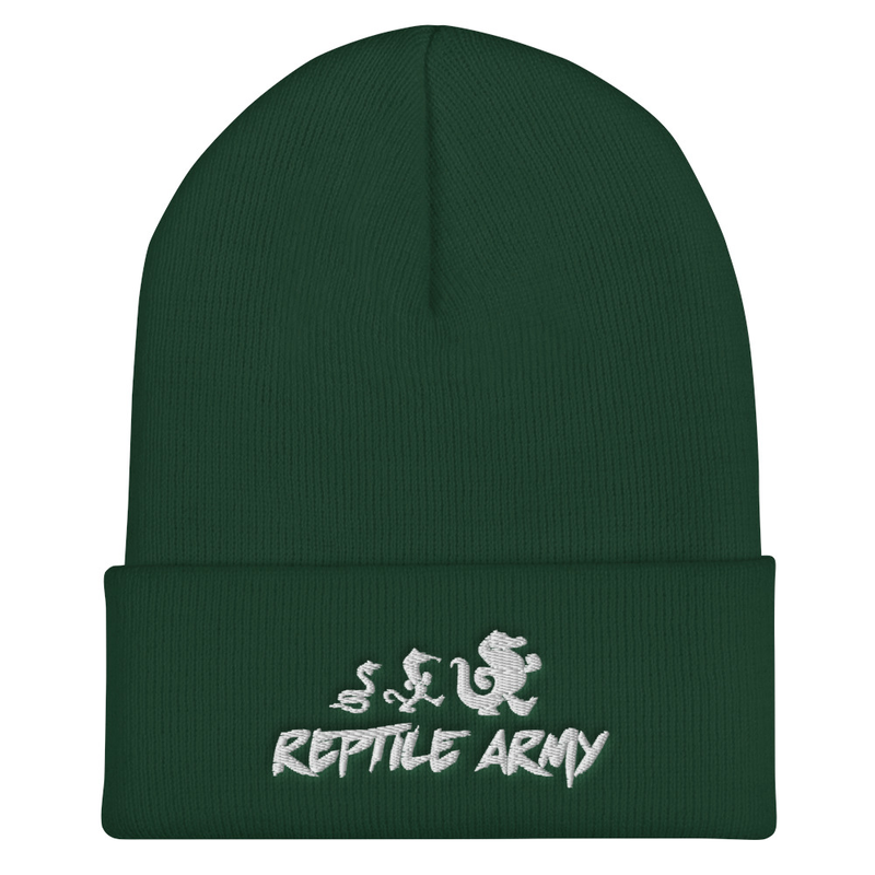 Reptile Army Classic Cuffed Beanie | Reptile Army