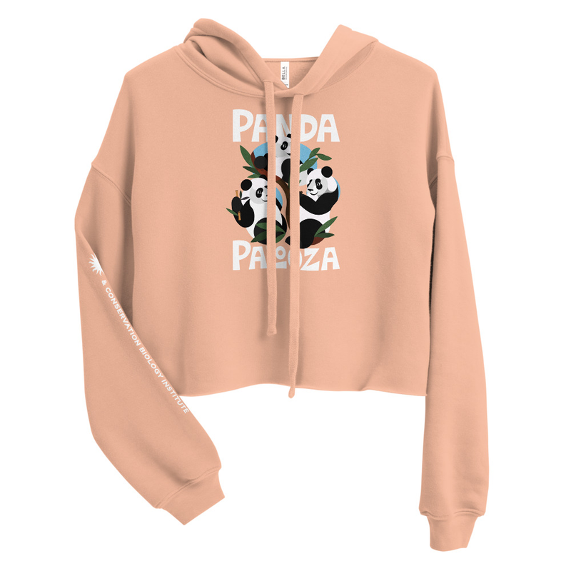 Panda Palooza Cropped Hoodie National Zoo Panda