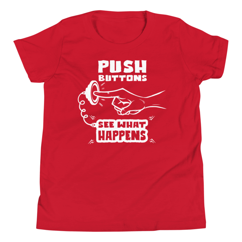Push Buttons Tee Kids | ScrapMan