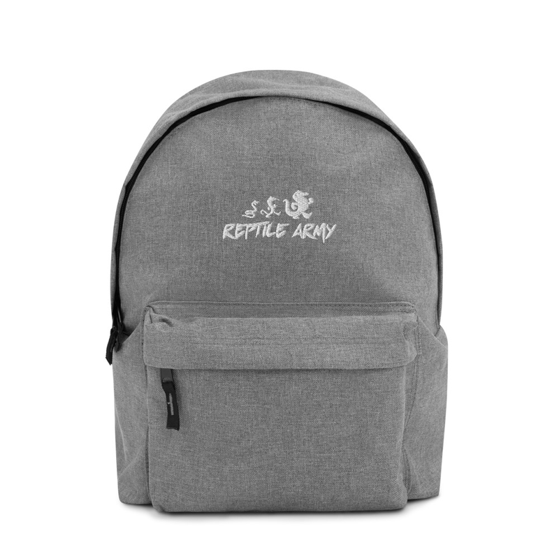 Reptile Army Embroidered Backpack | Reptile Army