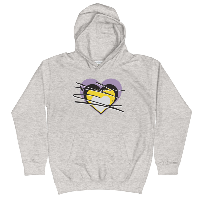 Signature Heart Kids Hoodie | Brandon Farris