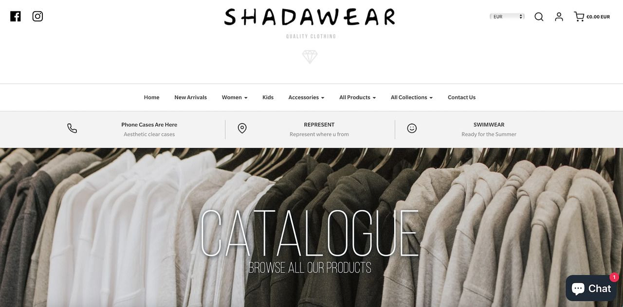 15+ Inspiring Shopify Store Examples | Printful
