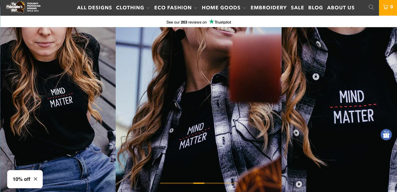 15+ Inspiring Shopify Store Examples | Printful