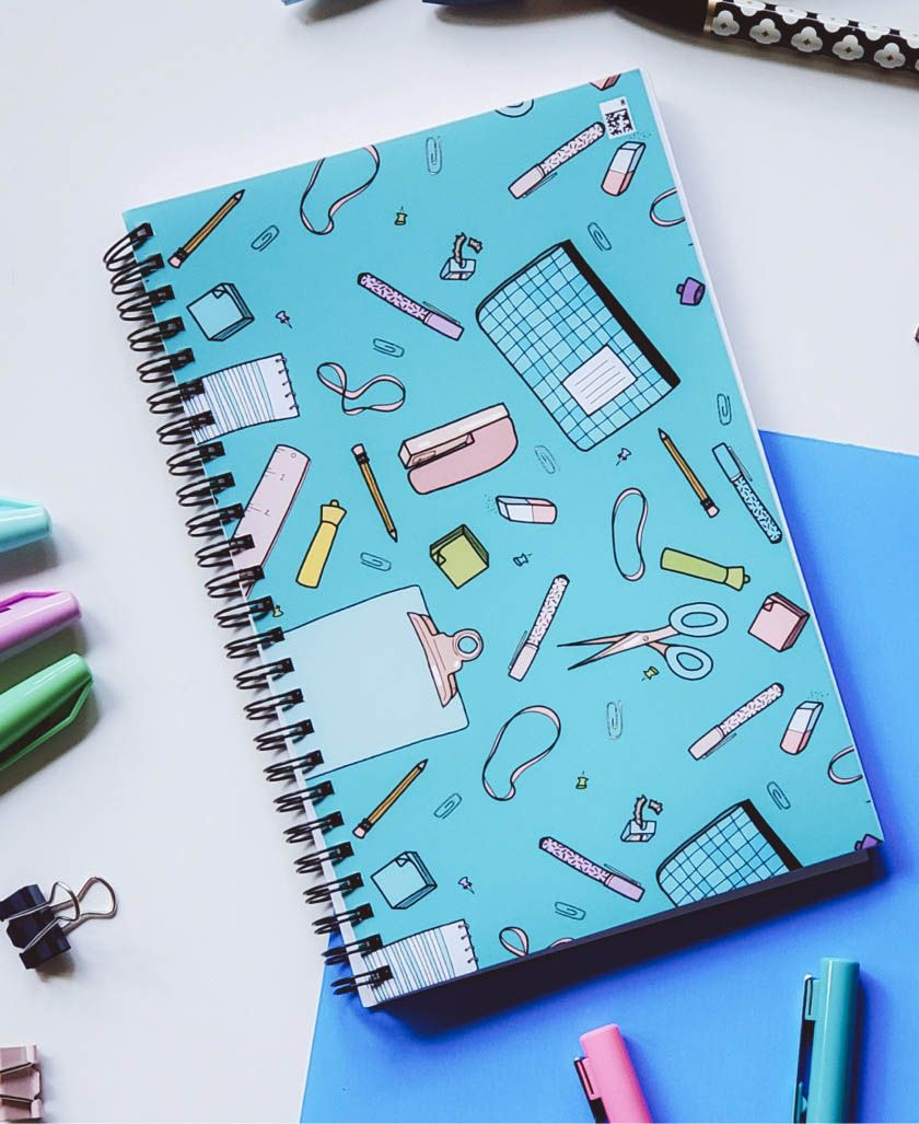 Notebook Page Decorating Ideas