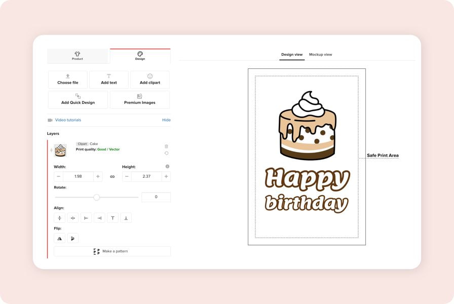 Personalized Birthday Cards - Make Your Own | Printful