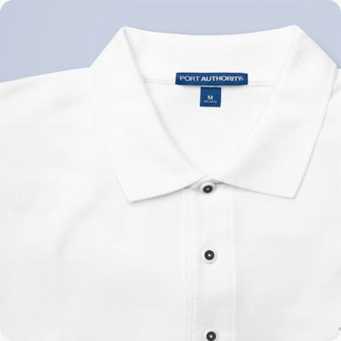 Custom Embroidered Polo Shirts—Design and Sell | Printful