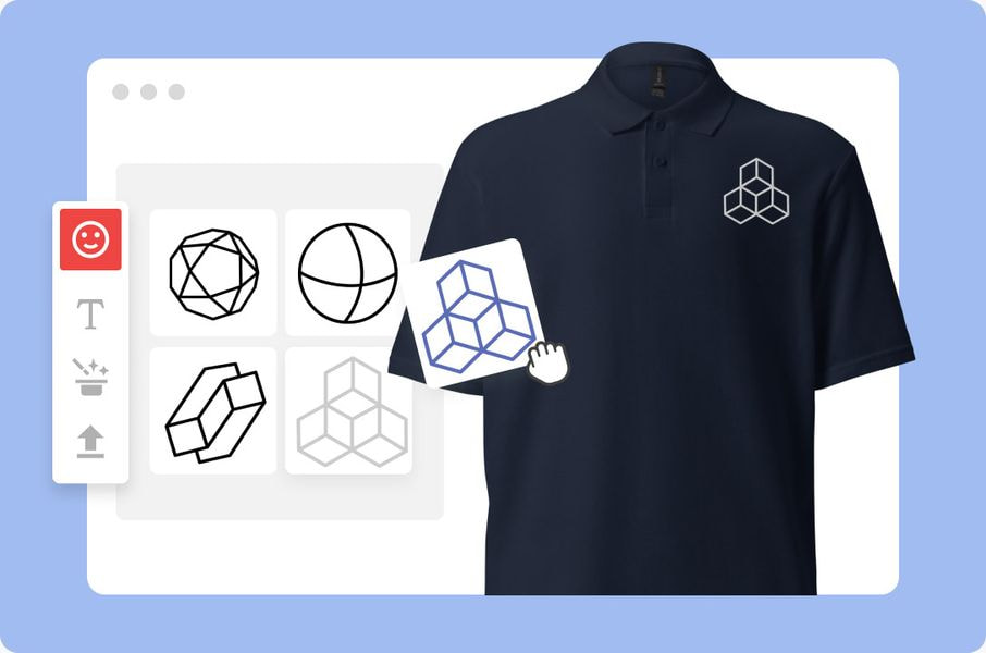 Custom Embroidered Polo Shirts—Design and Sell | Printful