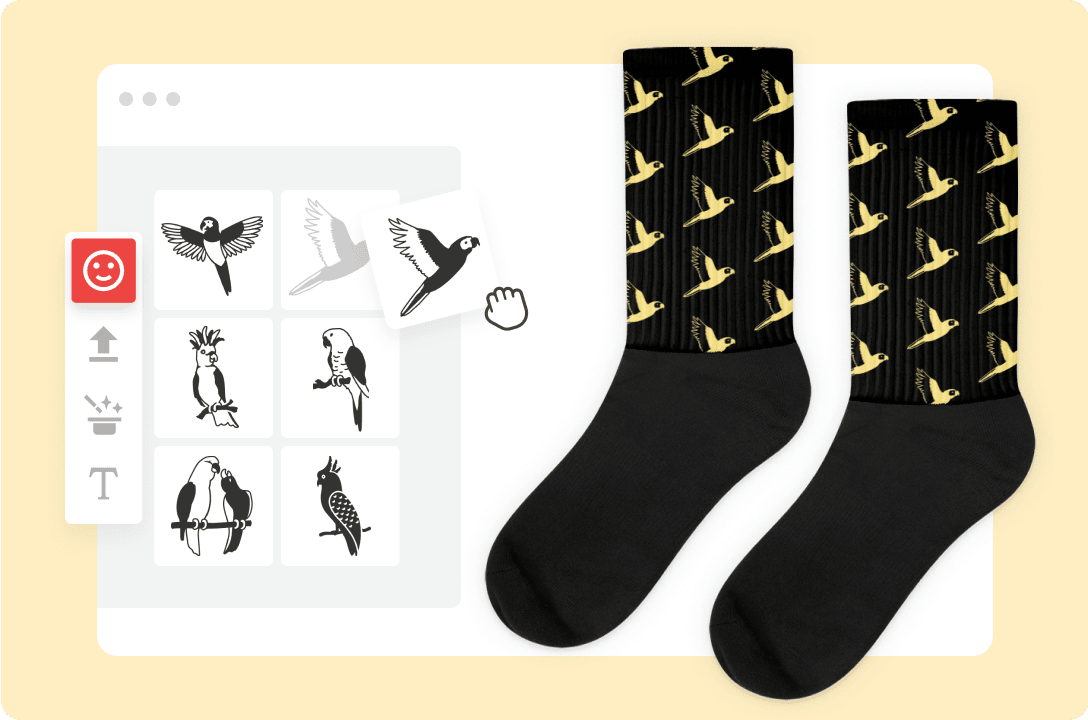 Personalised Socks in the UK | Printful