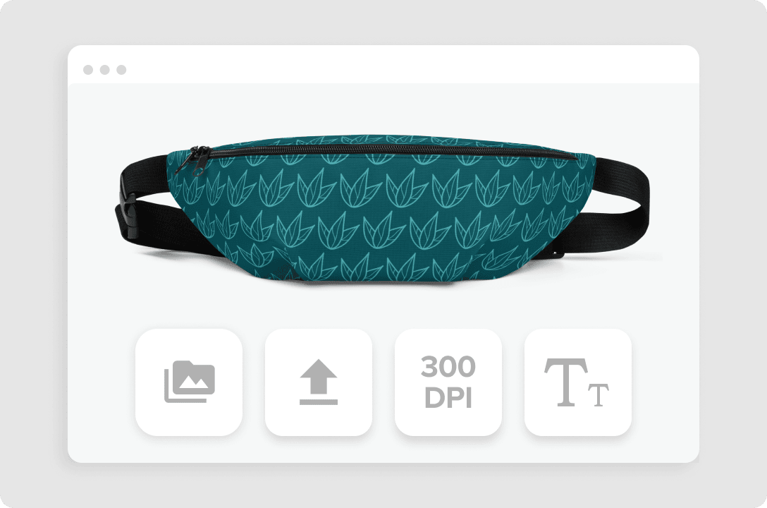 Design Your Own Custom Bum Bag | Printful
