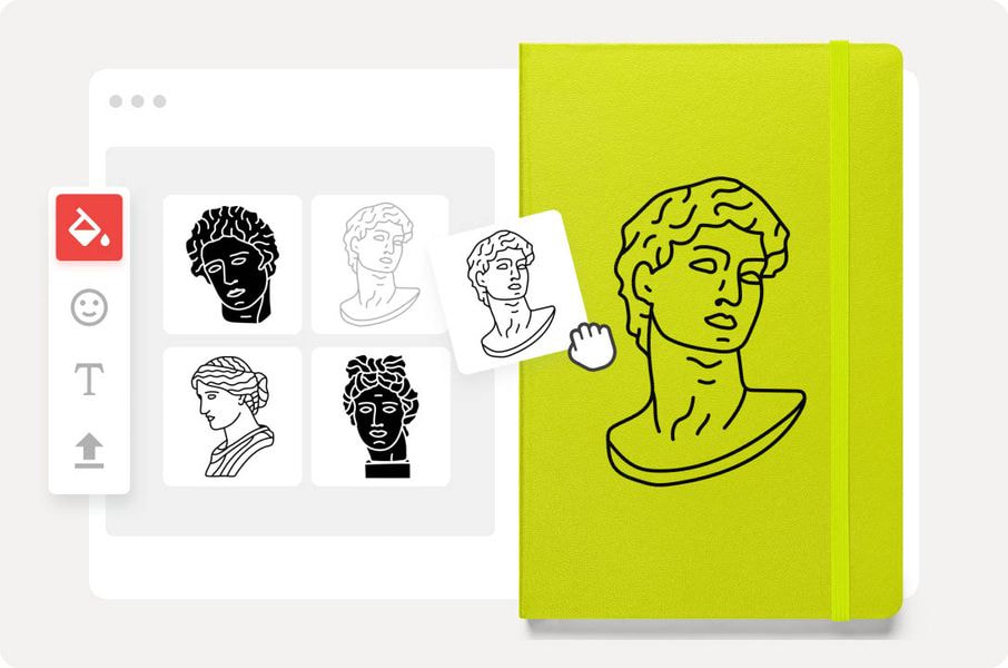 Design Custom Notebooks Online | Printful