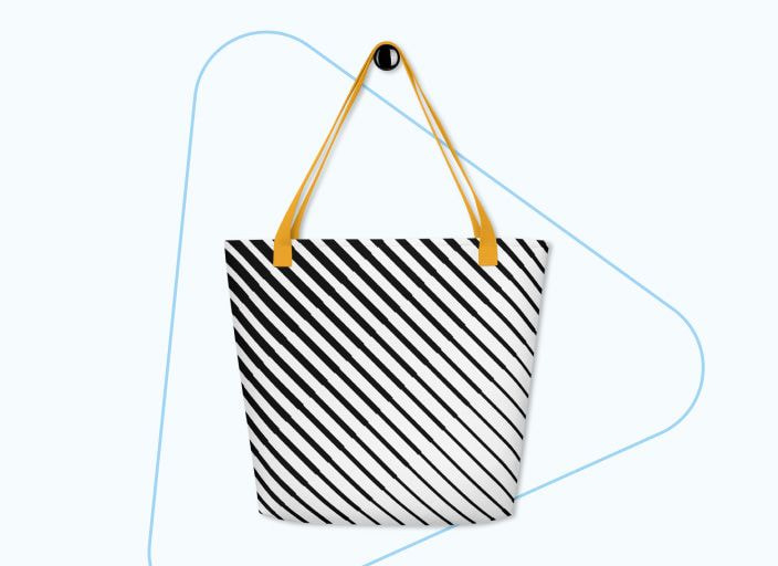 Custom Tote Bags with Your Prints l Printful