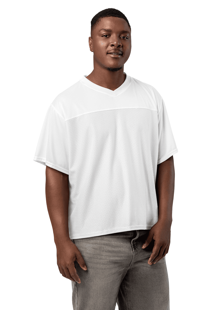 All-Over Print Boxy Football Jersey | Printful