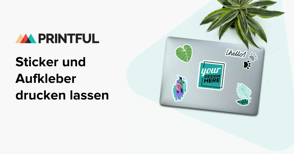 Online Sticker und Aufkleber drucken lassen | Printful
