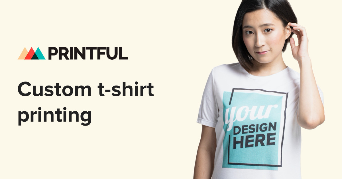 Design & Sell Print-On-Demand T-shirts In The UK | Printful