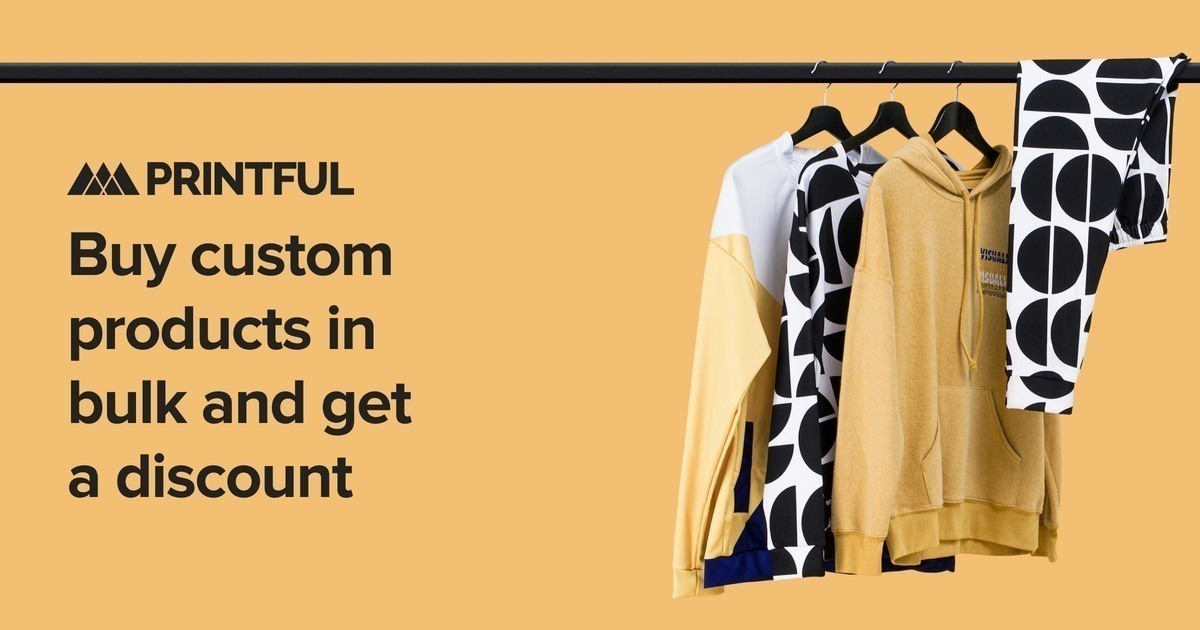 Bulk Order Discounts—Save up to 55% | Printful
