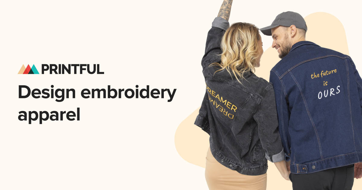 Custom Embroidery—Design and Sell Online | Printful