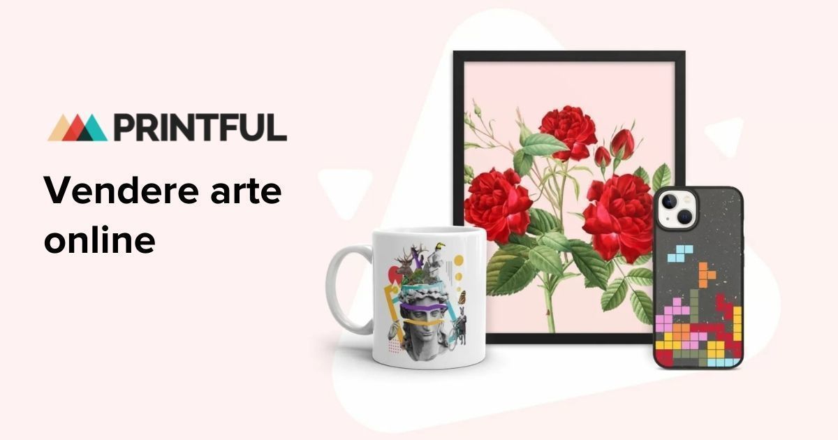Vendere arte online con il print on demand | Printful
