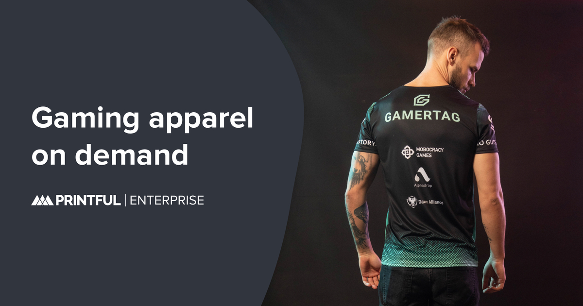 Let Fans Customize Your Gaming Merch | Printful Enterprise