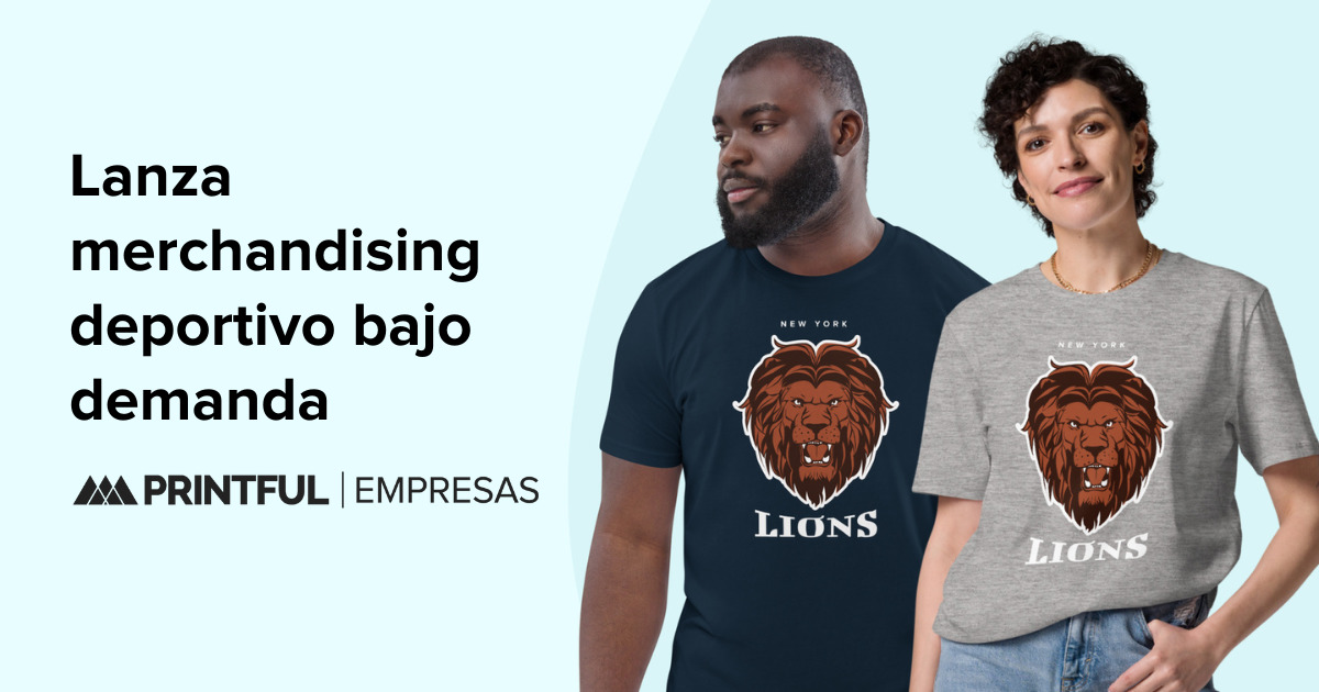 Lanza nuevo merchandising deportivo | Printful Empresas