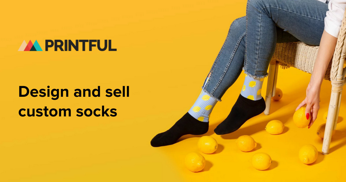 Custom Socks—Design Your Own | Printful