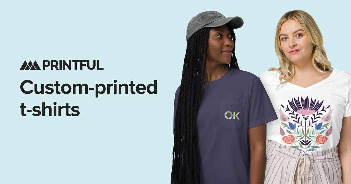 T-Shirt Printing with No Order Minimums | Printful