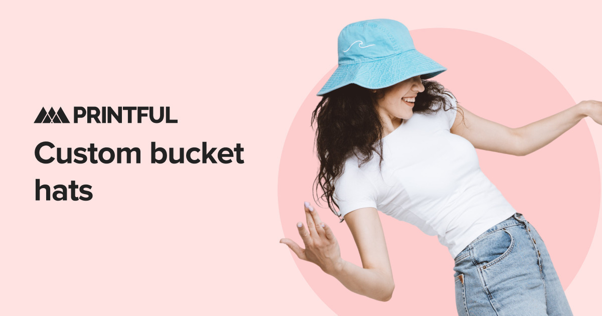 Embroidered Custom Bucket Hats | Printful