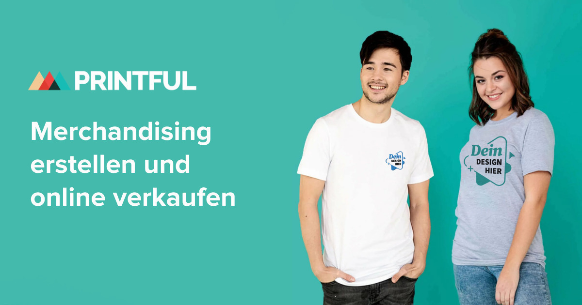 Merchandise erstellen - Merch selbst gestalten | Printful