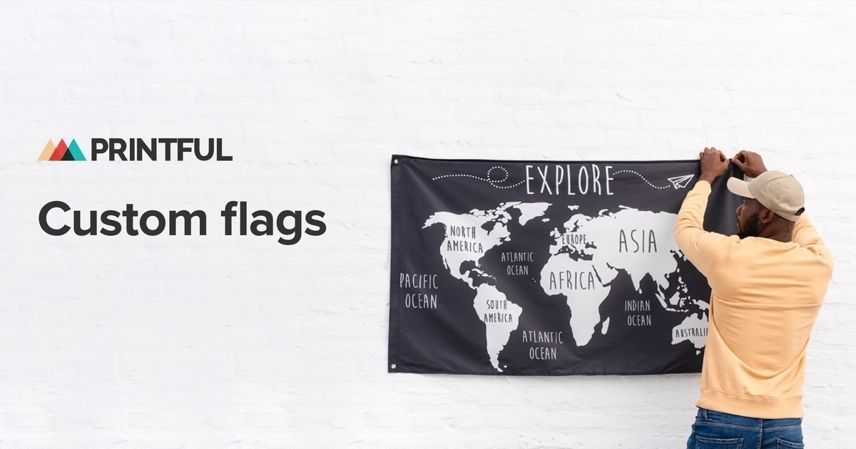 Custom Flags—Create, Order & Sell | Printful