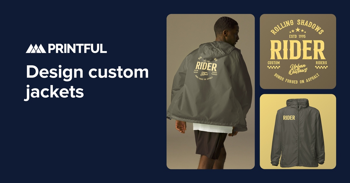Custom jackets | Design and sell with no minimum