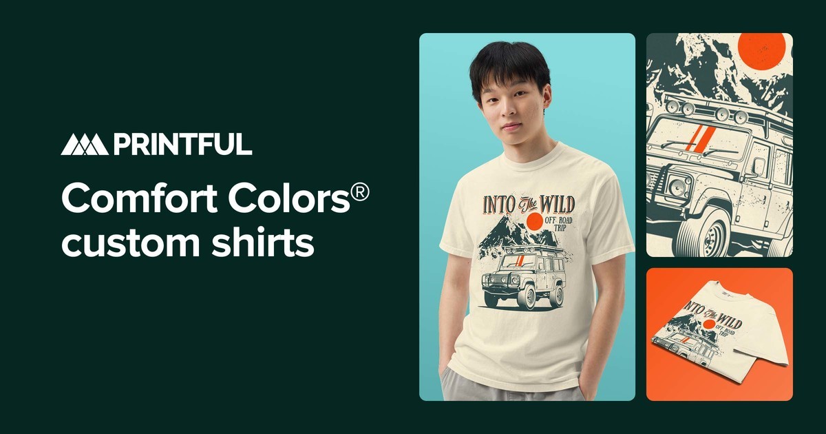 Order or sell Comfort Colors® custom shirts | Printful