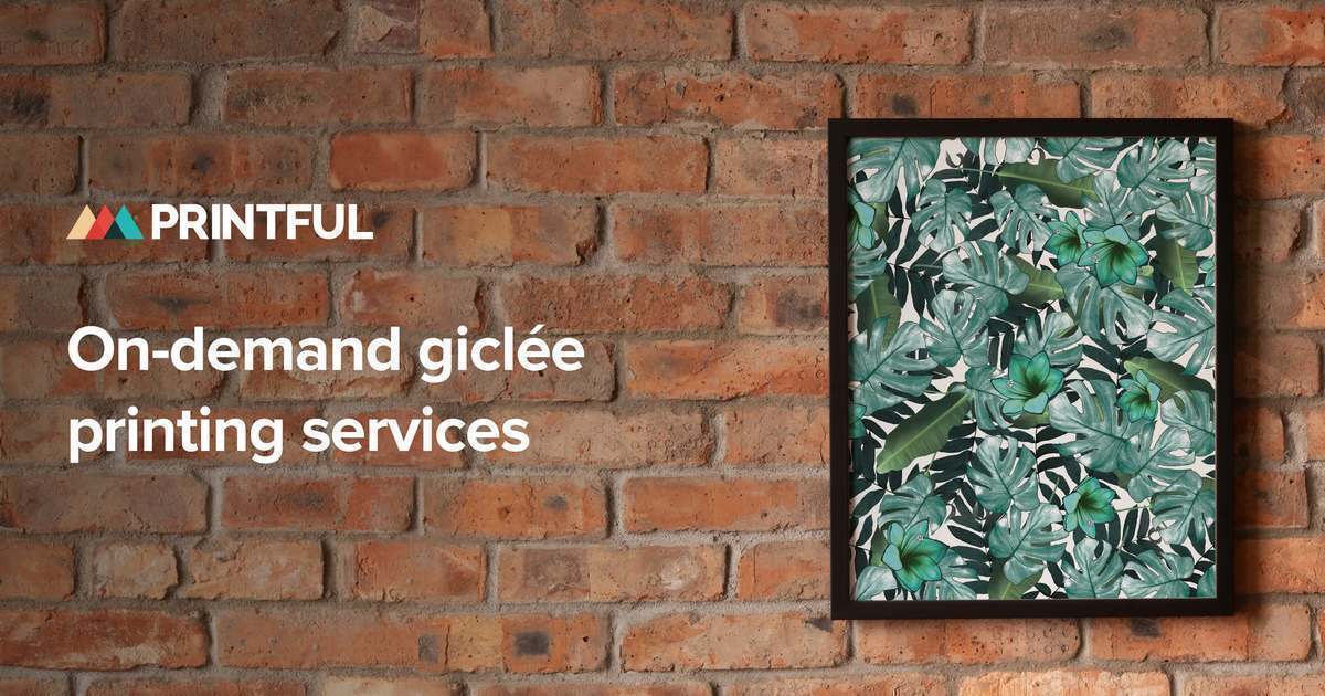 Art Printing Services—Create & Sell Art Online | Printful