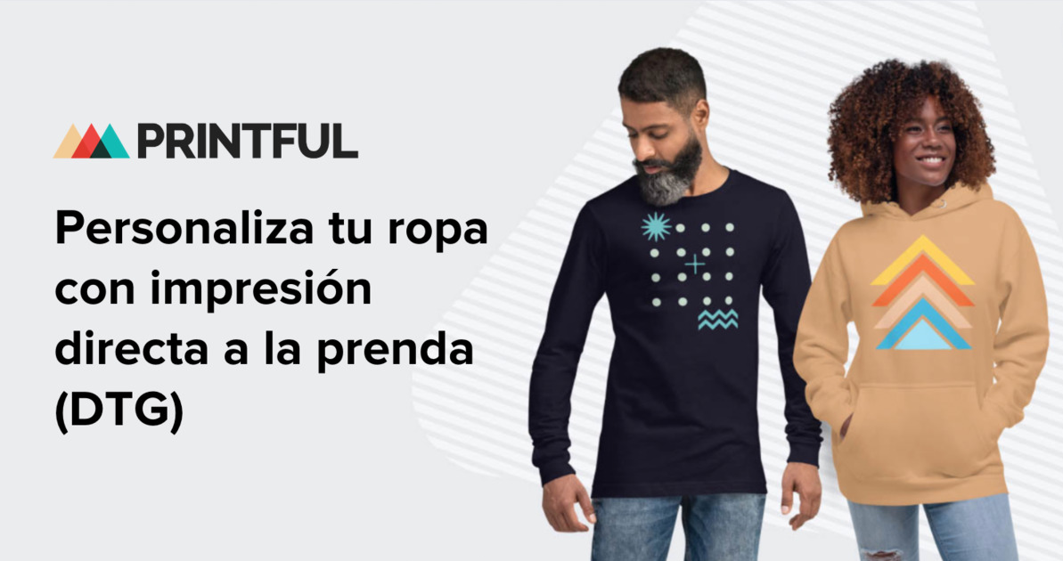 Personaliza productos con impresión DTG | Printful