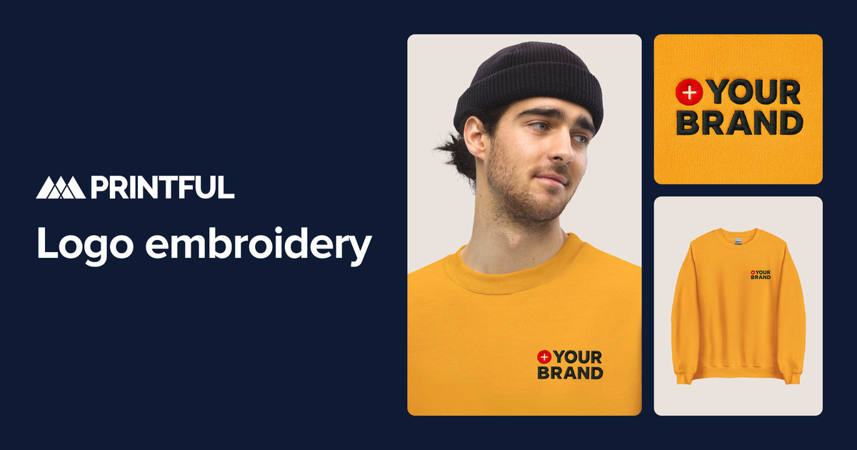 Custom logo embroidery | Embroider your logo on custom items