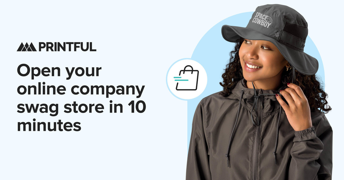 Create Your Own Company Swag Store for Free|Printful
