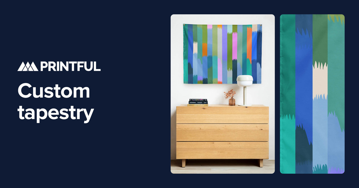 Custom tapestry printing | Printful