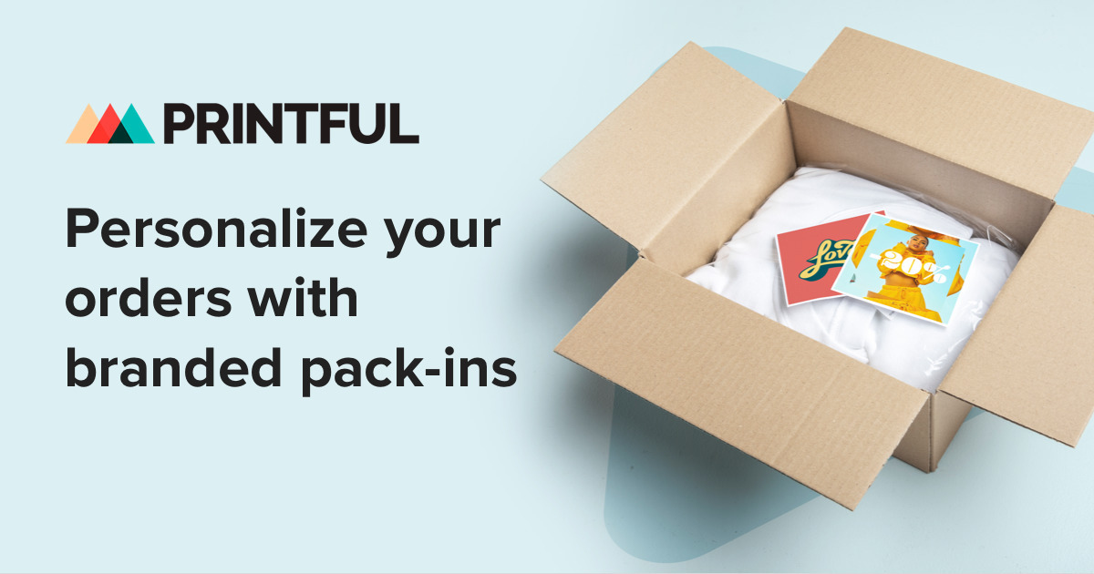 Personalize Your Orders With Branded Packaging Inserts | Printful