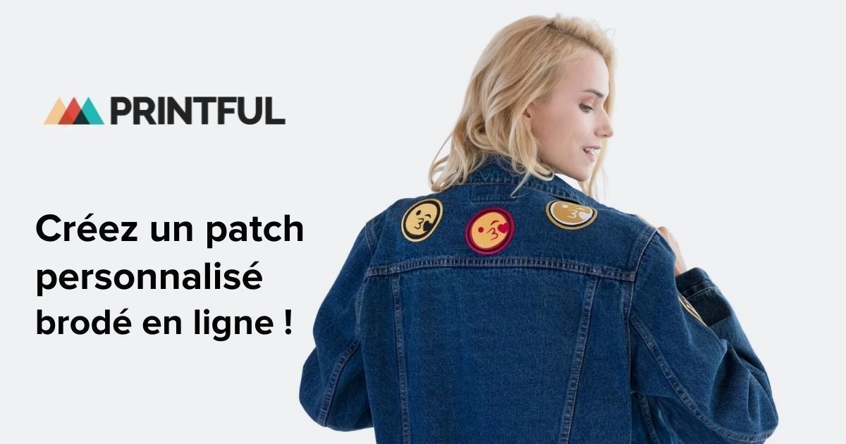 Patch personnalisé brodé: créez le vôtre | Printful