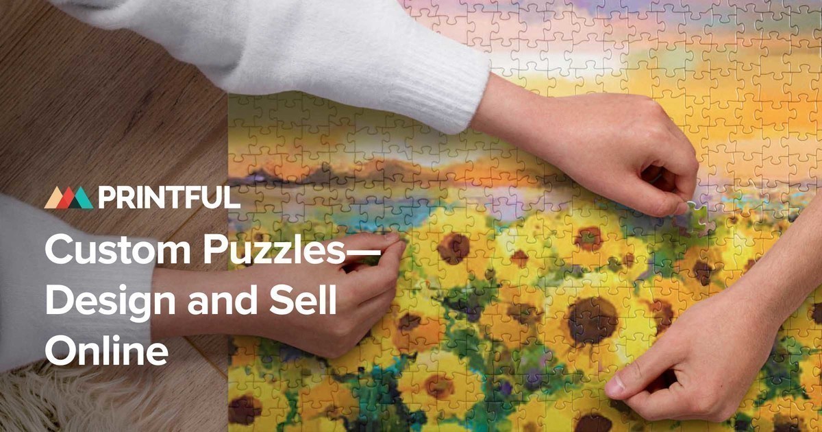 Custom Puzzles—Design and Sell Online | Printful