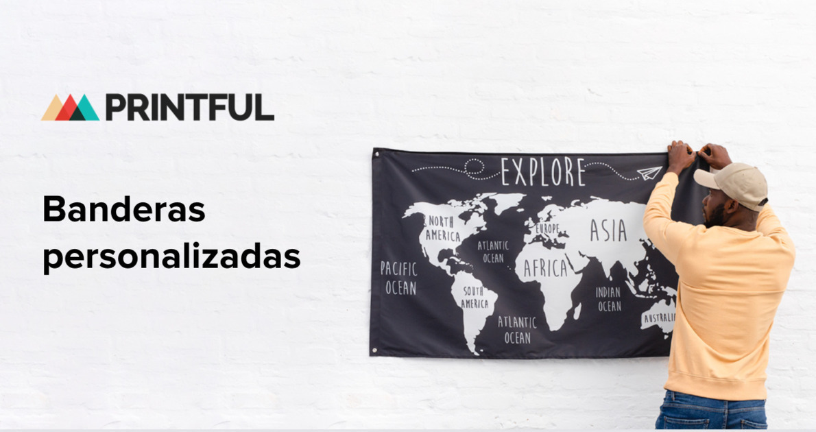 Banderas Personalizadas - Crea y Vende Online | Printful