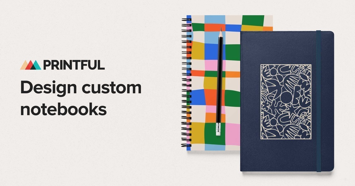 Order Custom Notebooks Online | Printful