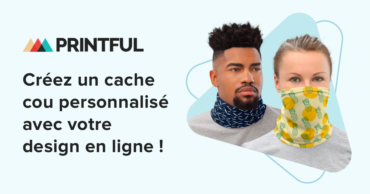 Cache-cou personnalisé avec votre design | Printful