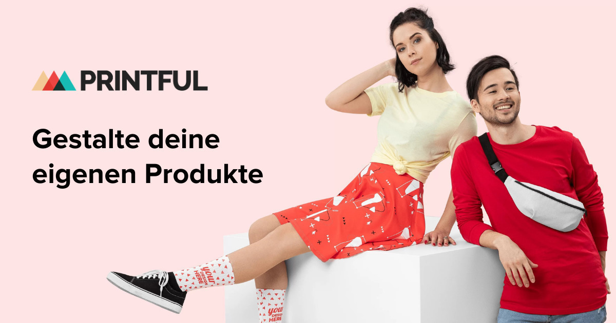 Personalisierte Produkte selbst gestalten | Printful