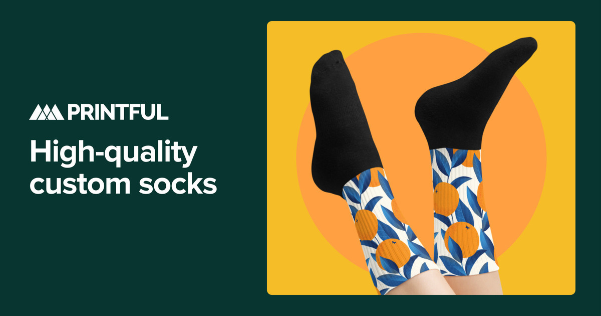 Custom Socks—Design Your Own with No Minimums