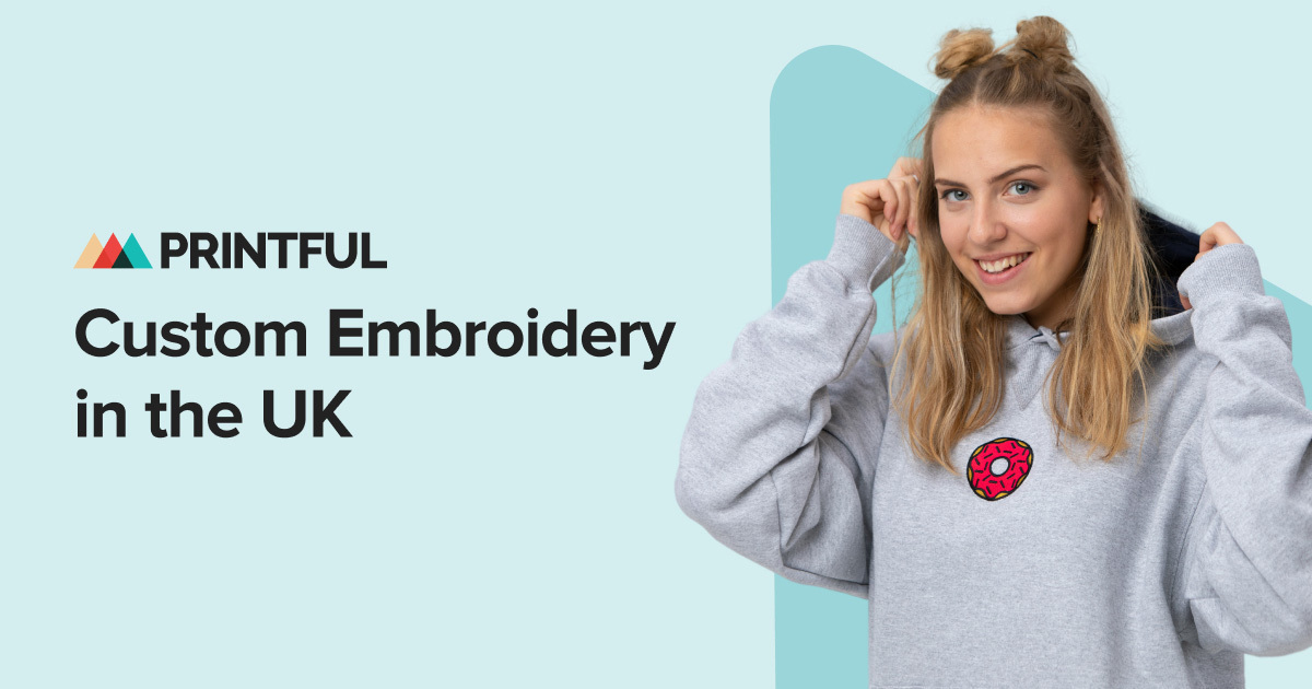 Custom embroidery UK | Personalised clothing, no minimum order quantity