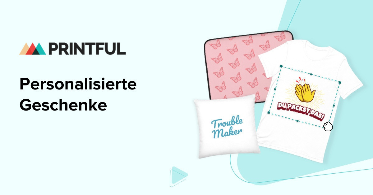 Personalisierte Geschenke selbst gestalten | Printful