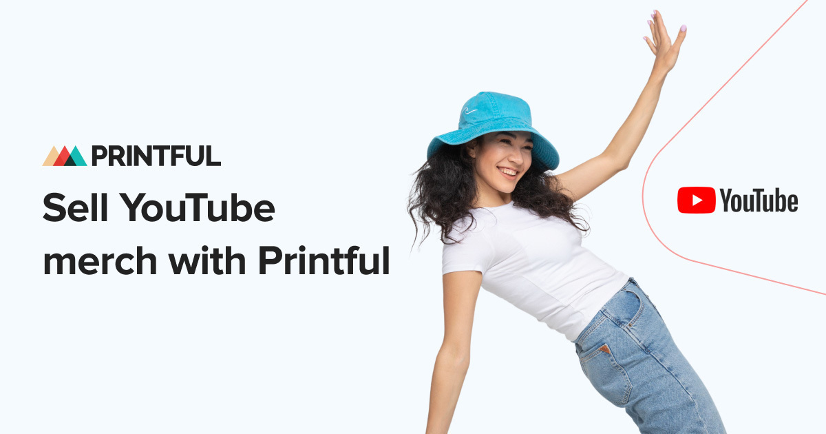Sell Custom YouTube® Merch with Shopify | Printful