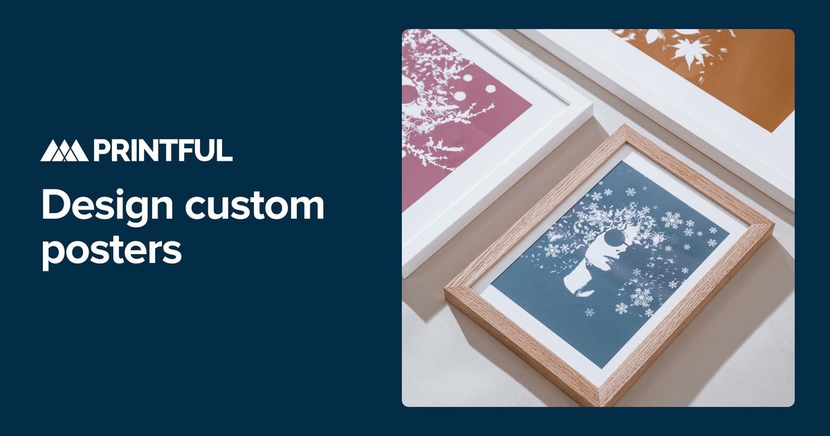Create Custom Posters | Printful