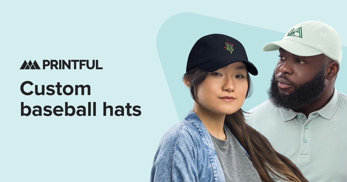 Custom baseball hats—design and sell online | Printful