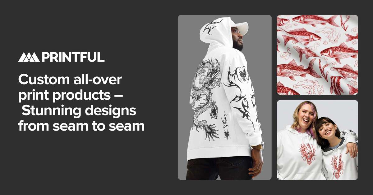 All-over print products for your business | Printful